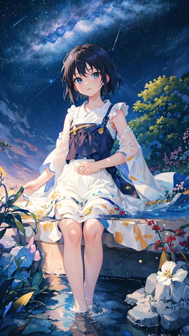 白衣美少女动漫手机静态壁纸 动漫手机壁纸下载 元气壁纸