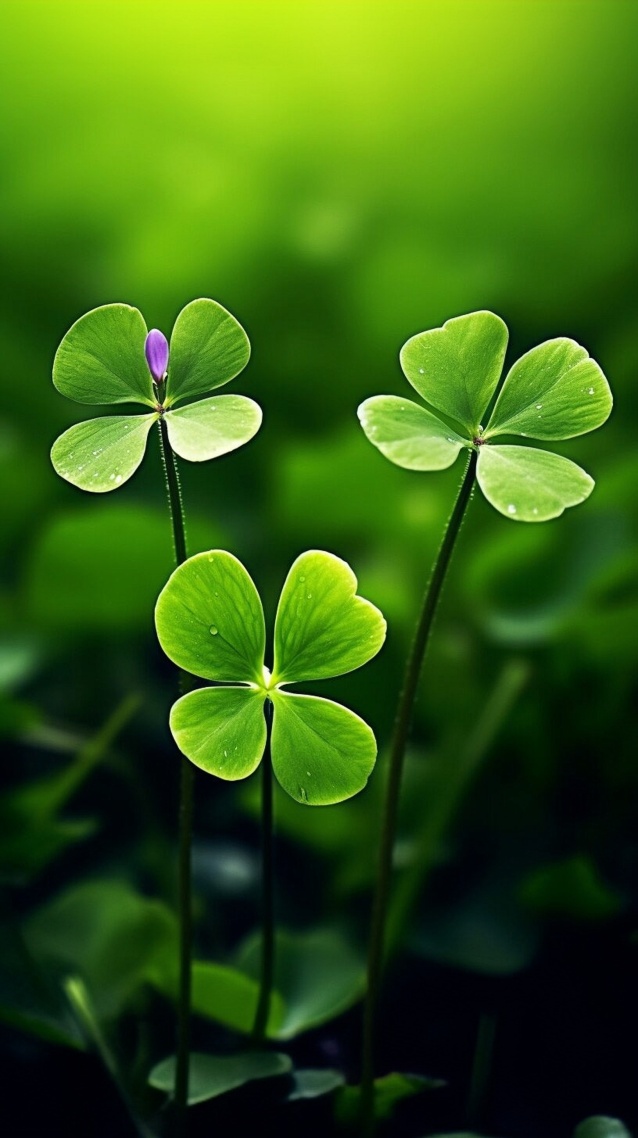 四叶草🍀风景手机静态壁纸 风景手机壁纸下载 元气壁纸