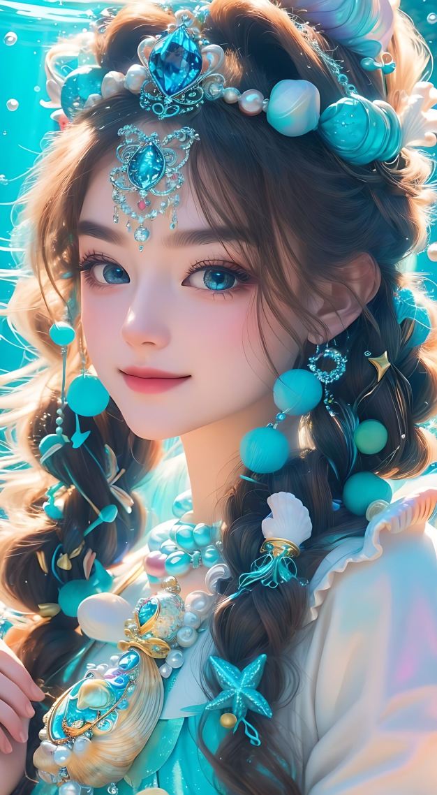 东海公主美女手机静态壁纸 美女手机壁纸下载 元气壁纸