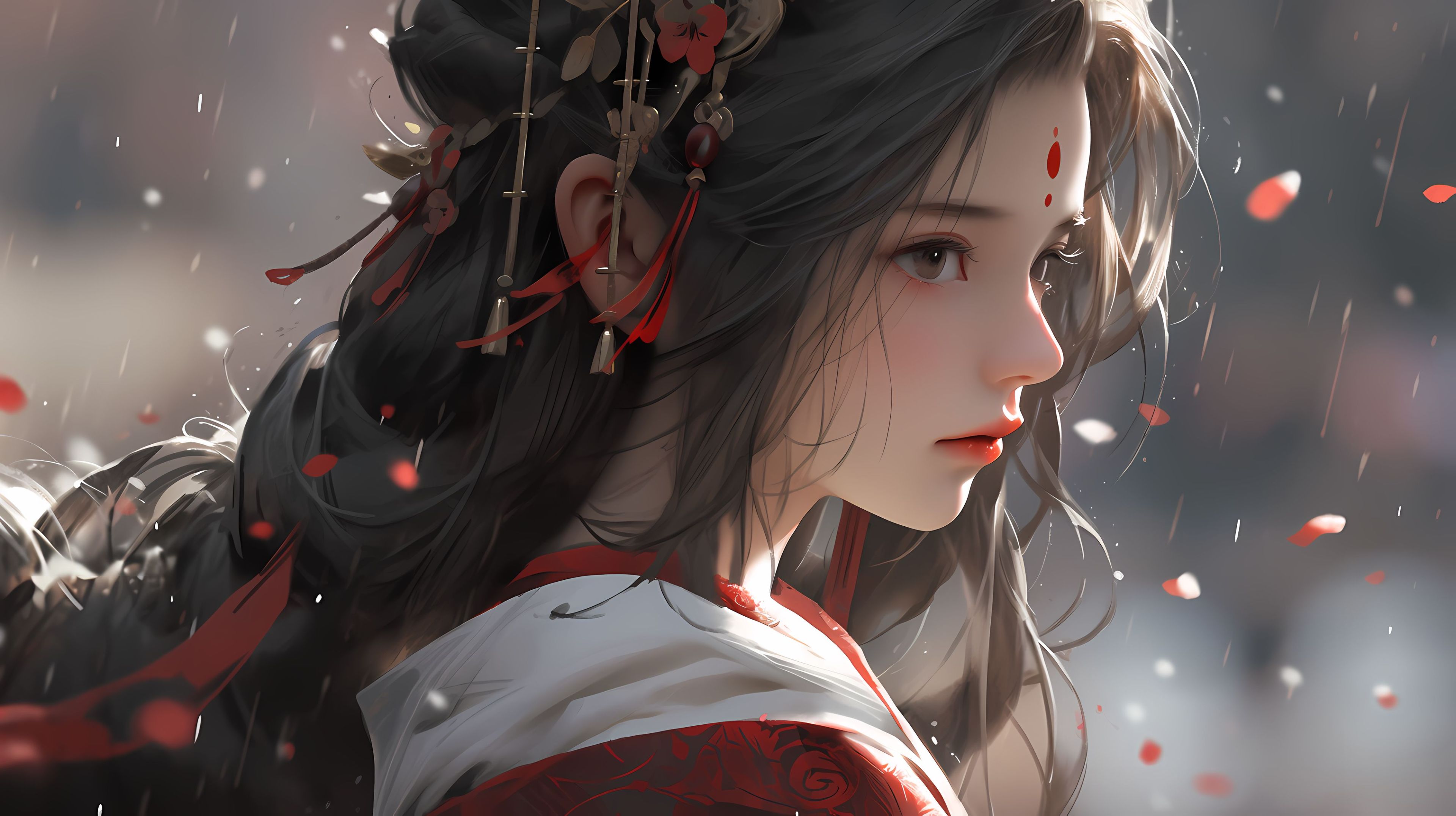 古风女神(美女静态壁纸) - 静态壁纸下载 - 元气壁纸