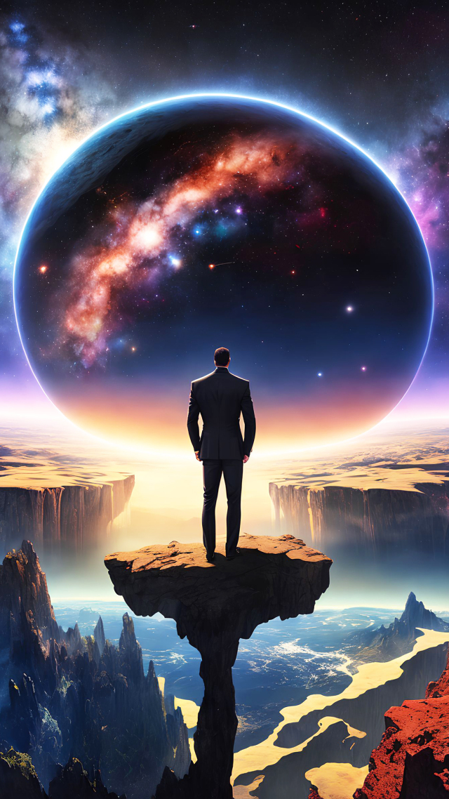 2k高清ai 唯美虚幻空间科幻手机静态壁纸 科幻手机壁纸下载 元气壁纸