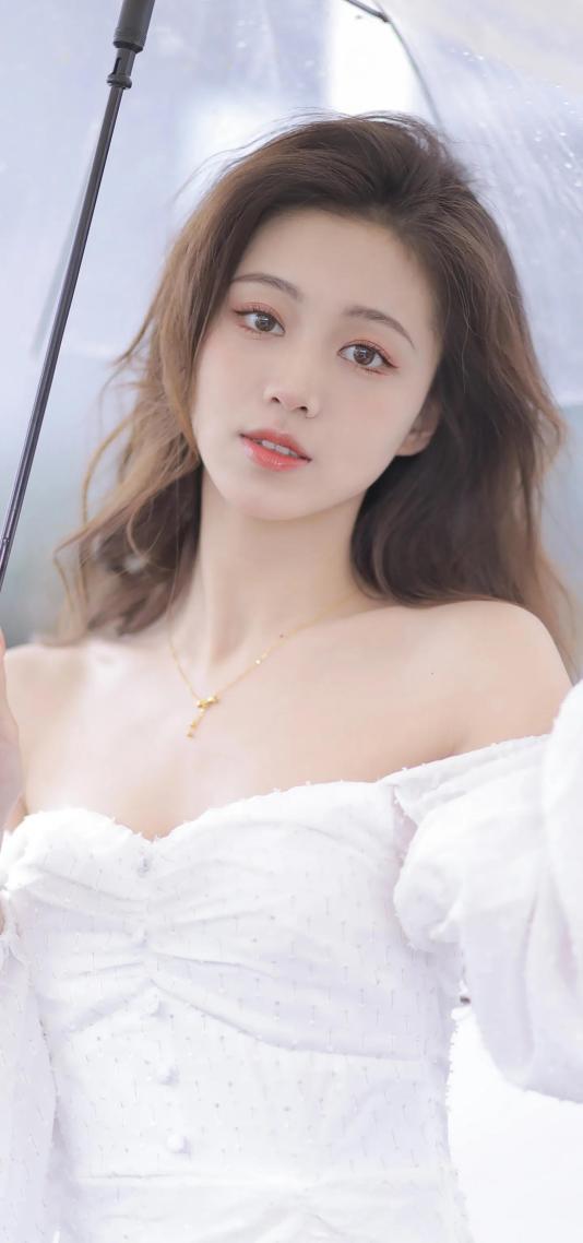 白衣性感女神美女手机静态壁纸 美女手机壁纸下载 元气壁纸