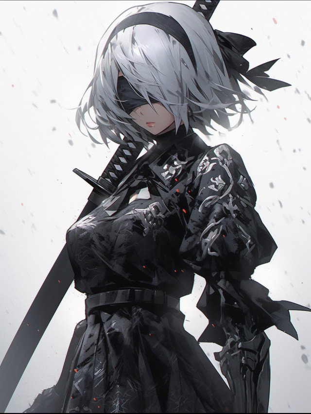 2B(游戏手机静态壁纸) - 游戏手机壁纸下载 - 元气壁纸