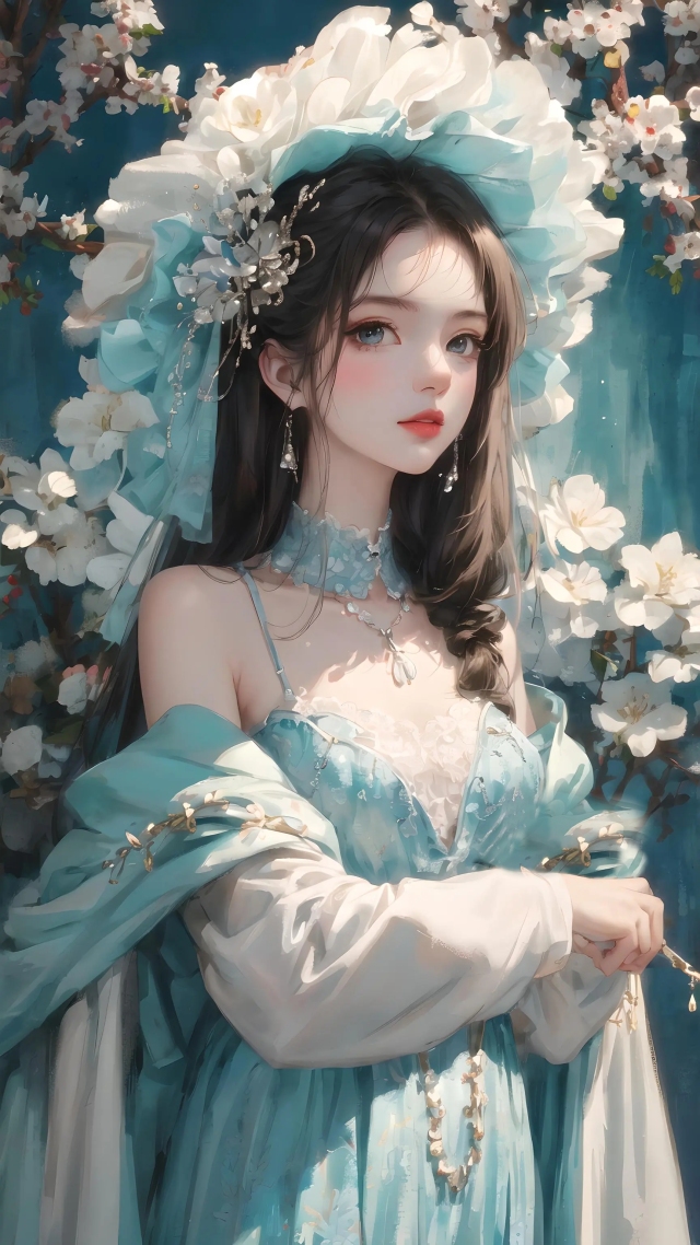 二次元绝美少女动漫手机静态壁纸 动漫手机壁纸下载 元气壁纸