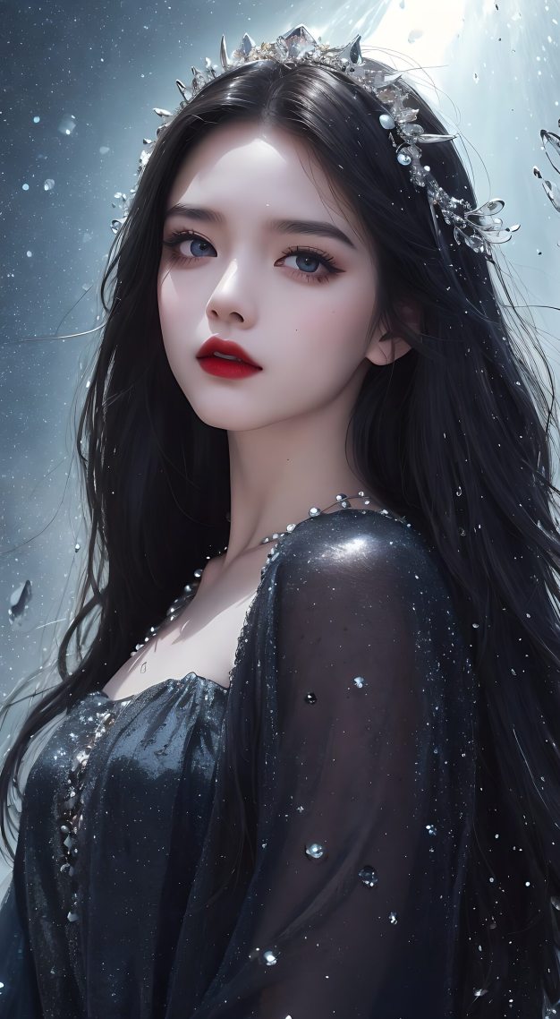 暗夜公主美女手机静态壁纸 美女手机壁纸下载 元气壁纸