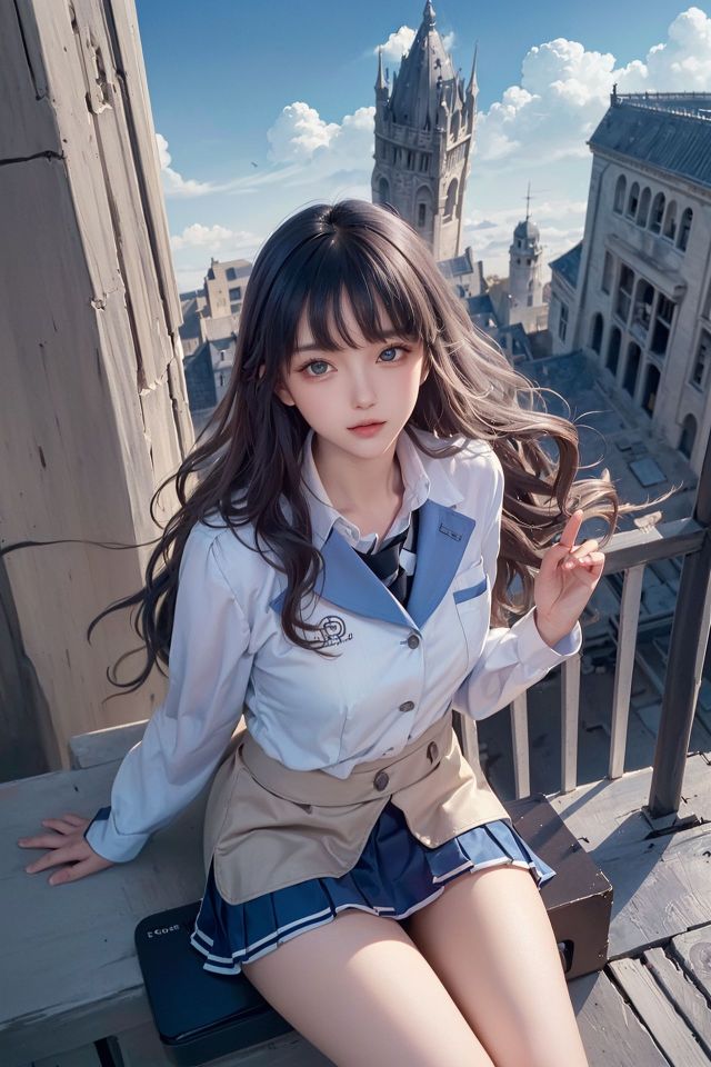 长腿jk美少女美女手机静态壁纸 美女手机壁纸下载 元气壁纸