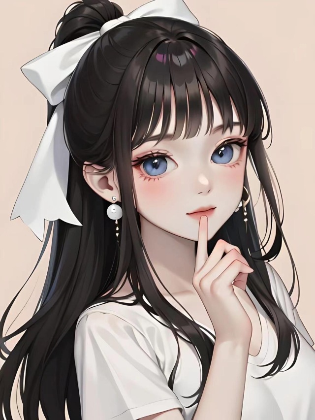 卡通美女手机静态壁纸 美女手机壁纸下载 元气壁纸